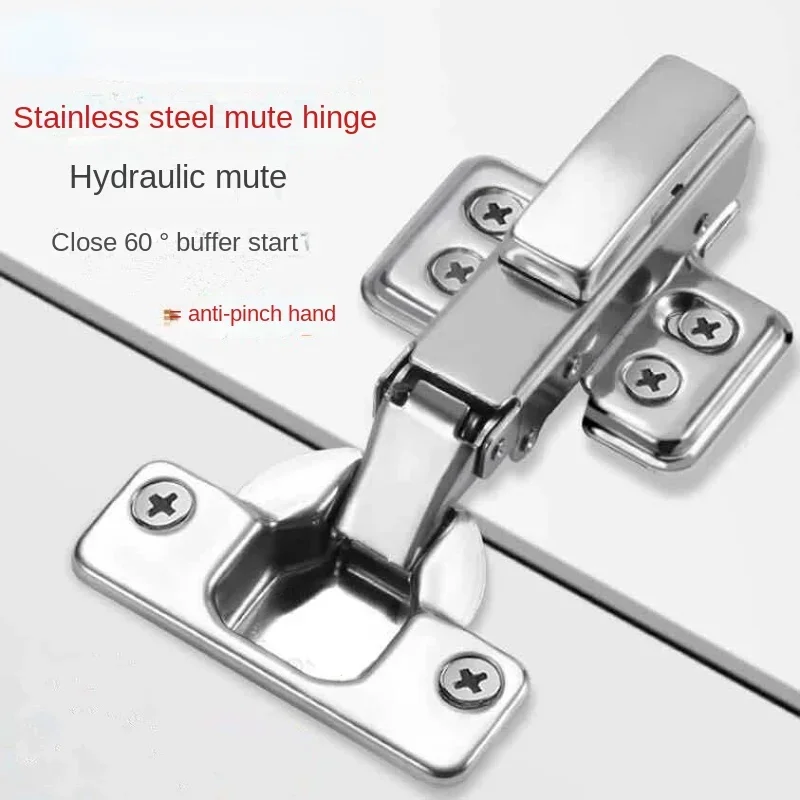 Stainless-Steel-Removable-Hydraulic-Cabinet-Hinges-Cupboard-Door-Hinge ...