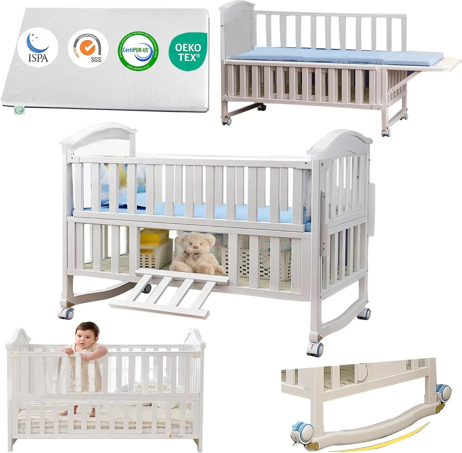 Mini-Baby-Crib-4-in-1-Cunas-para-Bebes-Portable-with-Memory-Foam-Mattress-Included-2024.jpg