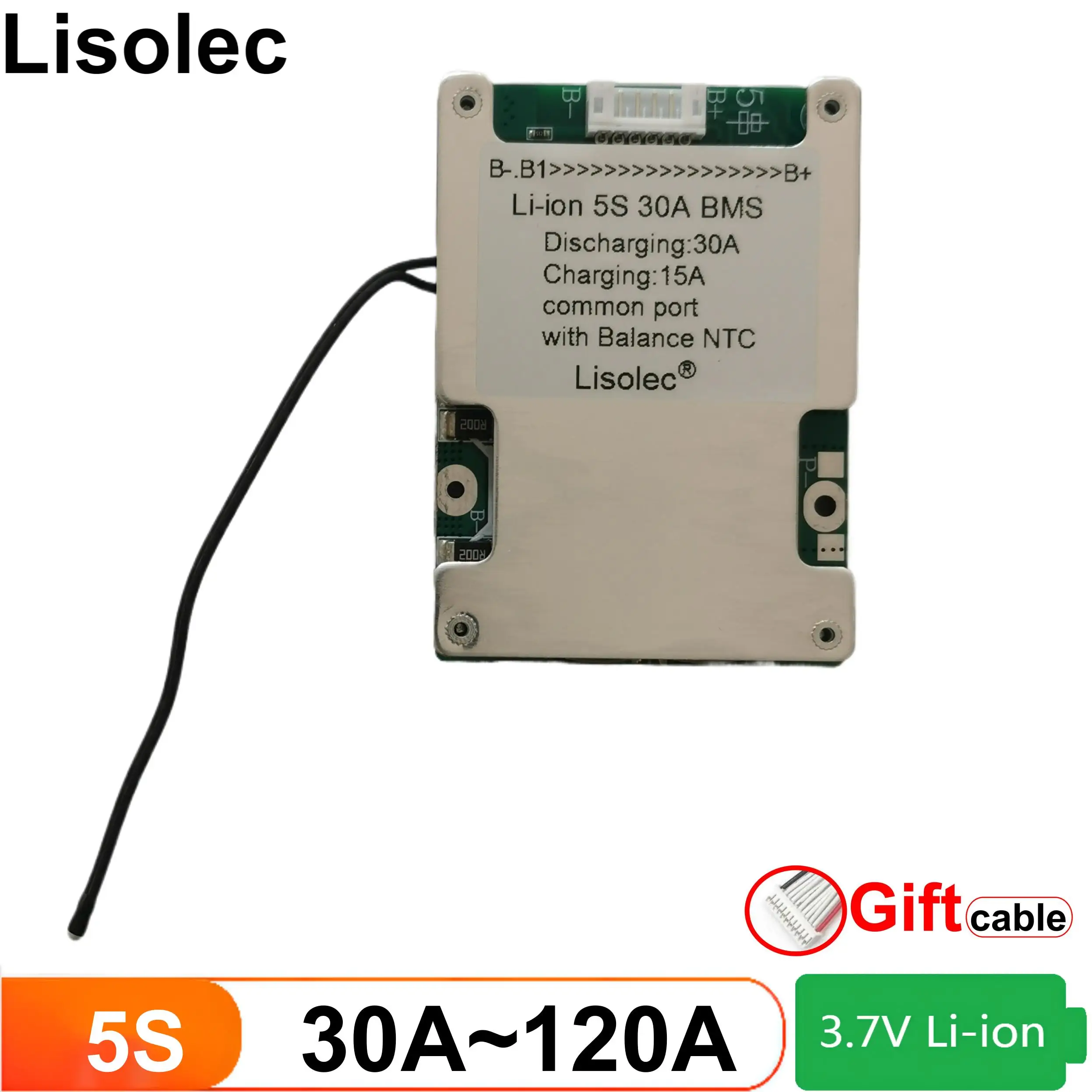 BMS-5S-18V-21V-30A-with-Balance-NTC-Temperature-Protection-Circuit ...