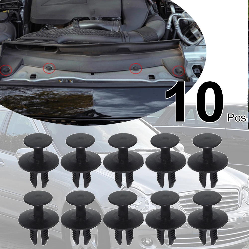 10Pcs-For-Benz-W204-C209-W211-S124-W140-R230-R171-V251-C208-Wheel-Arch ...