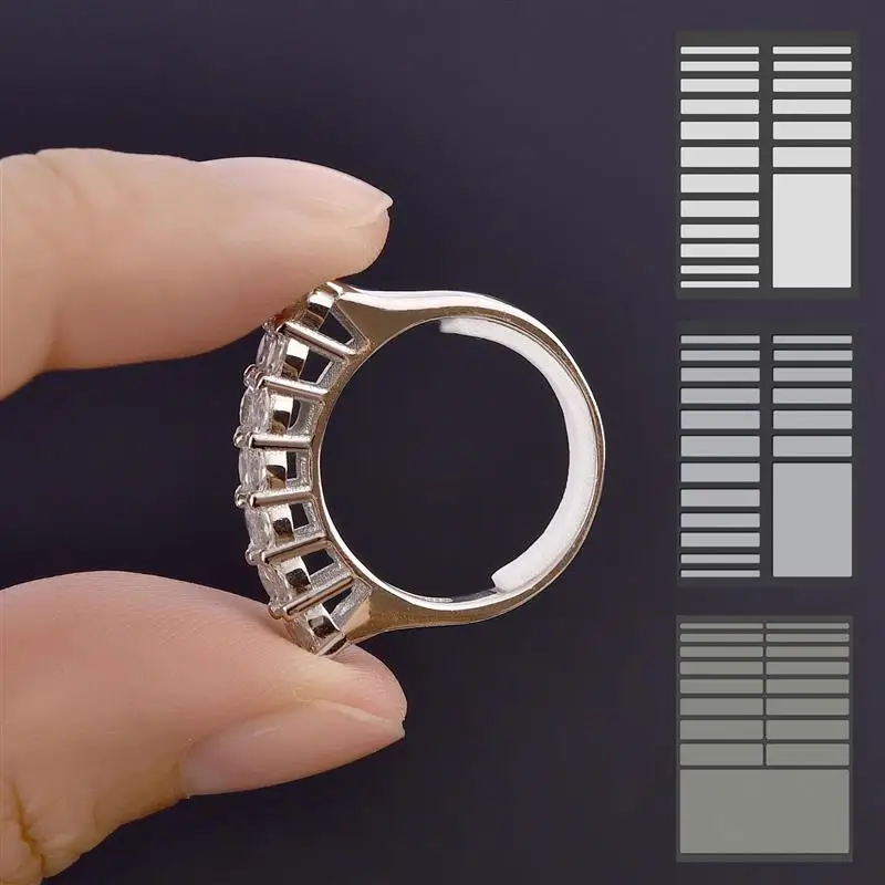 Ring Size Adjuster Silicone Invisible Sticker for Loose Rings ...