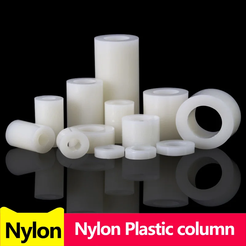 M5-M6-M8-M10-M12-White-ABS-Nylon-Plastic-Insulation-Column-Washer ...