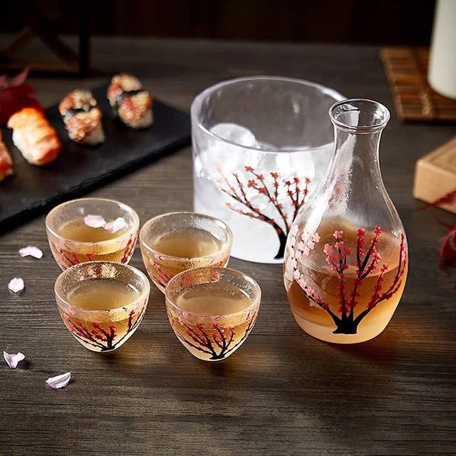 Glass Sake Set