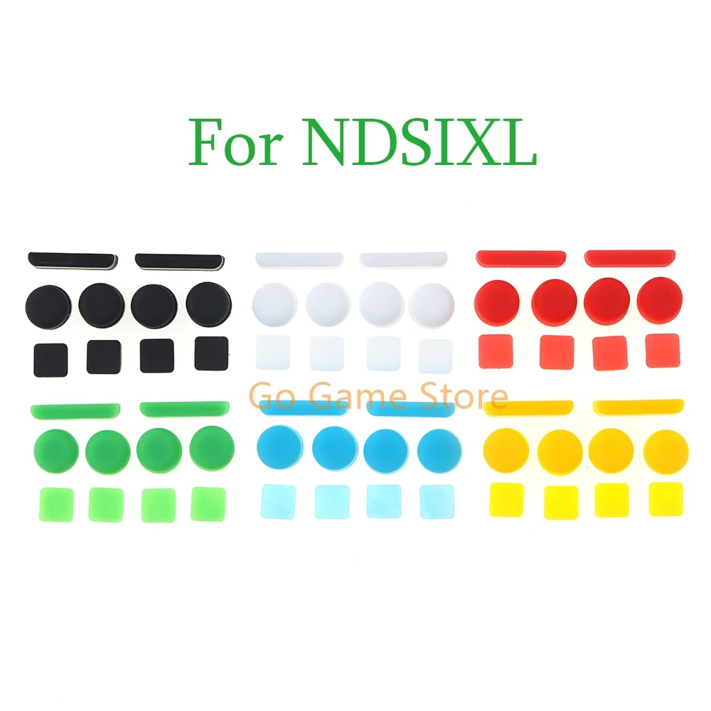 1set-For-NDSIXL-LL-Front-and-Back-Housing-Shell-Screw-Feet-Cover-for ...