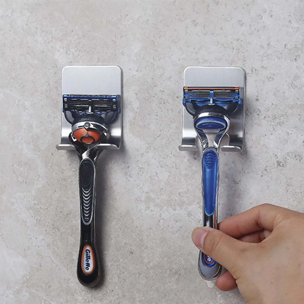 Razor-Holder-Storage-Hook-Wall-Bathroom-Shaving-Razor-Rack-Men-Shaver ...