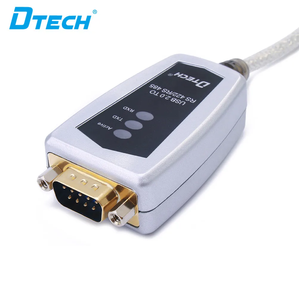 DTECH 1 Port 2.0 Usb Serial Cable Usb to Rs-232/422/485 Db9 Converter ...