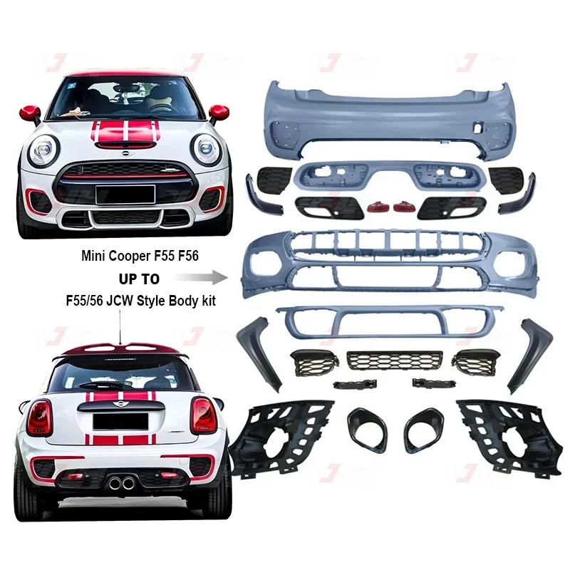 Mini-Cooper-F55-F56-Upgrade-to-JCW-Style-Body-Kit-For-Mini-F56-F55 ...