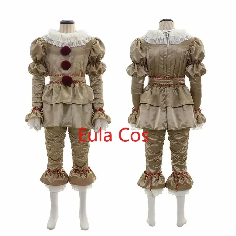Halloween Masquerade Clown Pennywise Cosplay Costume Stephen King ...