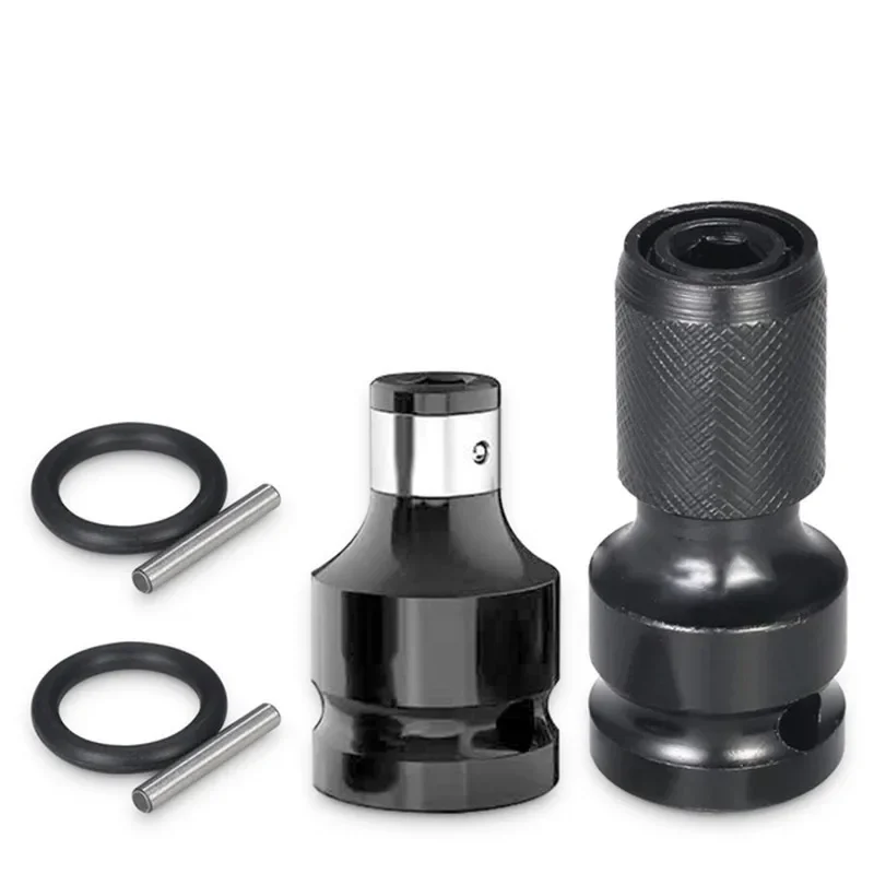 1/2" Square To 1/4" Hex Ratchet Socket Wrench Socket Adapter Spanner ...