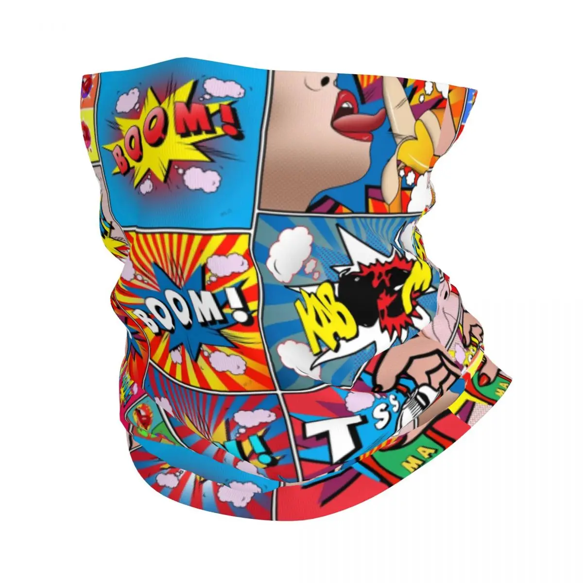 Graffiti-Comics-Art-Bandana-cuello-cubierta-impresa-Pow-Mask-bufanda ...