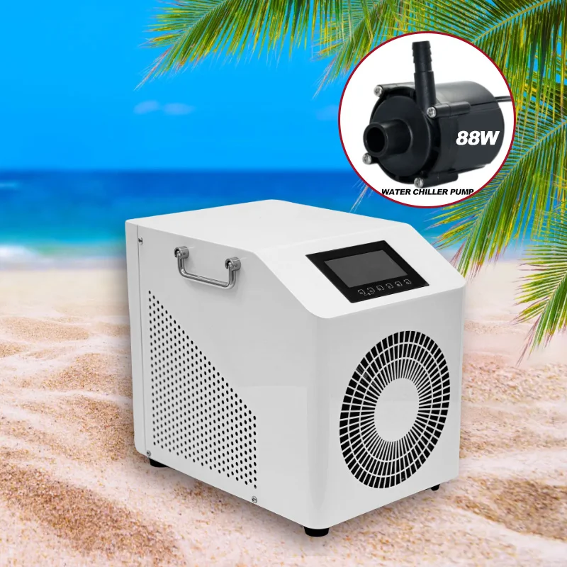 Easy Operation Ice Bath Machine with Chiller and Filter Pump Cold ...