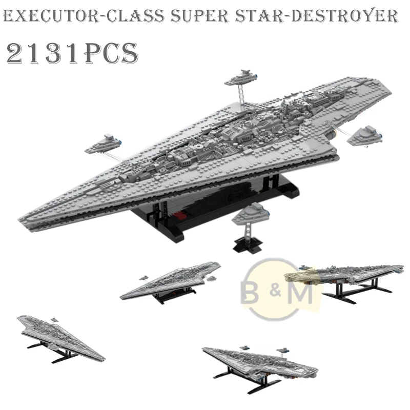 MOC-Executor-Class-Super-Star-Destroyer-model-buiding-kit-block-self-locking-bricks-children-s ...