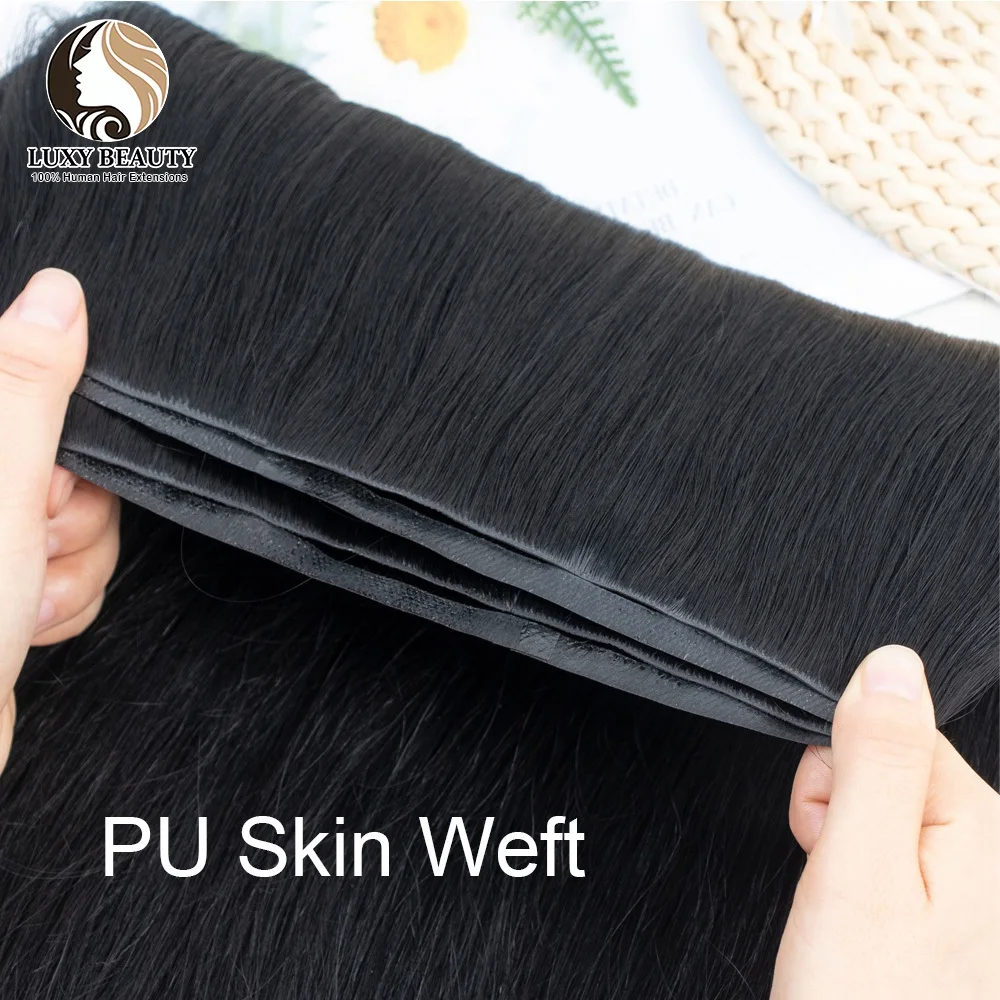 Long-Straight-Tape-Weft-Human-Hair-Extensions-12-22-Invisible-PU-Skin ...