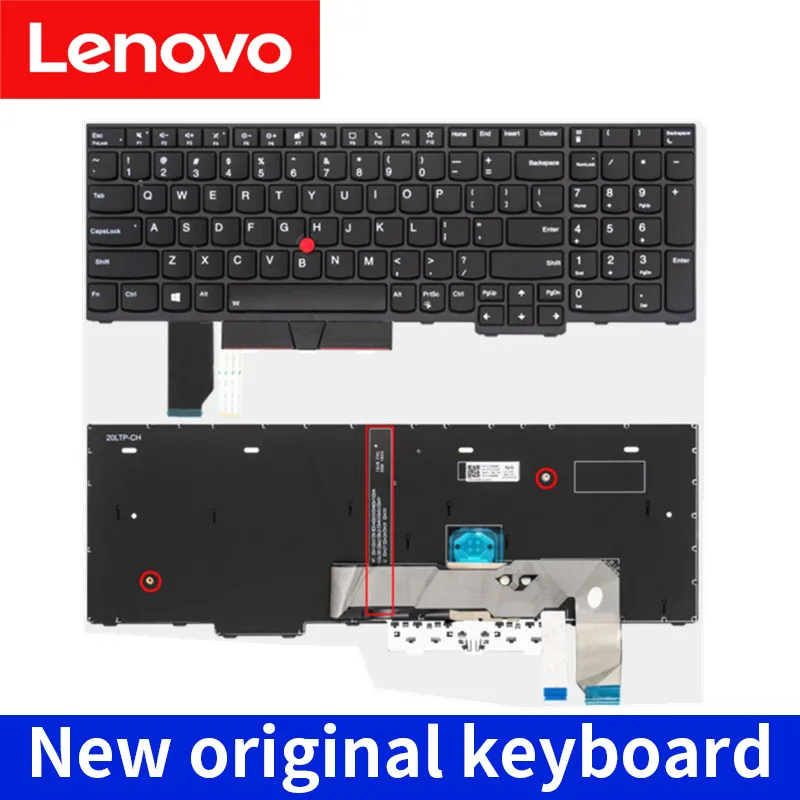 Novo original eua inglês teclado retroiluminado para lenovo thinkpad ...