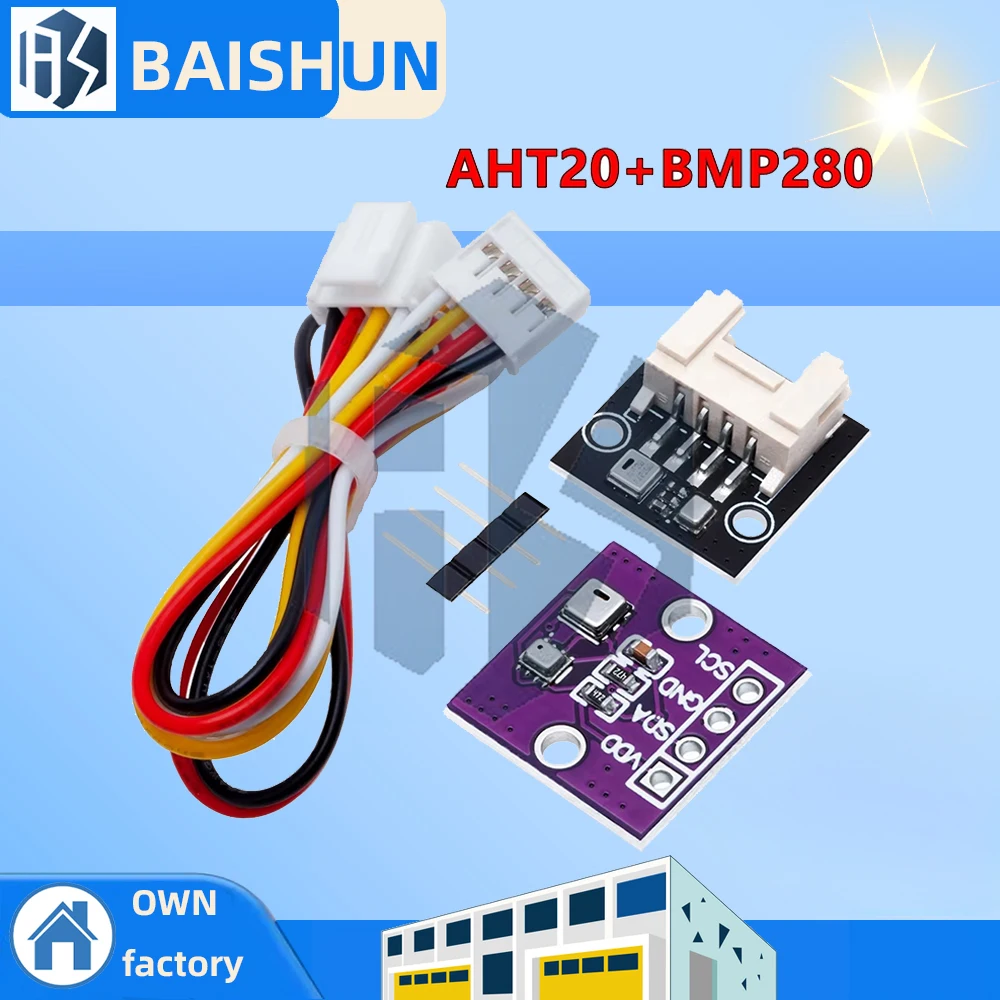 AHT20 + BMP280 Sensor digital de pressão atmosférica de temperatura e ...