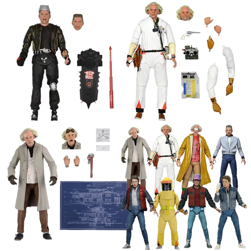 NECA-figura-de-acci-n-de-regreso-al-futuro-modelo-de-juguete-de-18cm ...