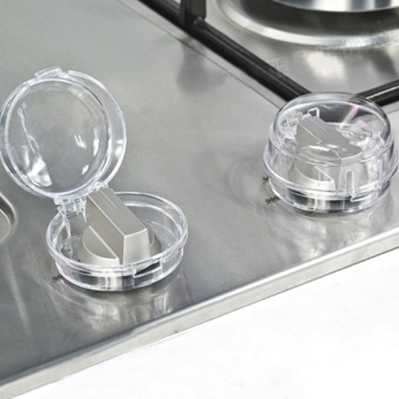 1pair-Transparent-Gas-Switch-Cover-Children-Safety-Home-Kitchen-Gas ...