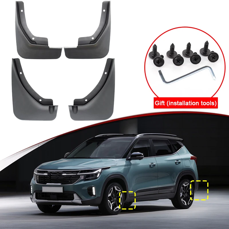 Car-Styling-For-KIA-Seltos-SP2-2020-2023-2024-ABS-Car-Mud-Flaps-Splash ...