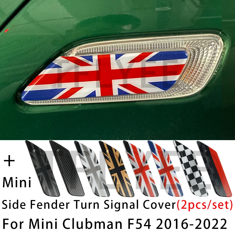 2Pcs-Set-Union-Jack-Car-Fender-Turn-Signal-Exterior-Light-Covers ...