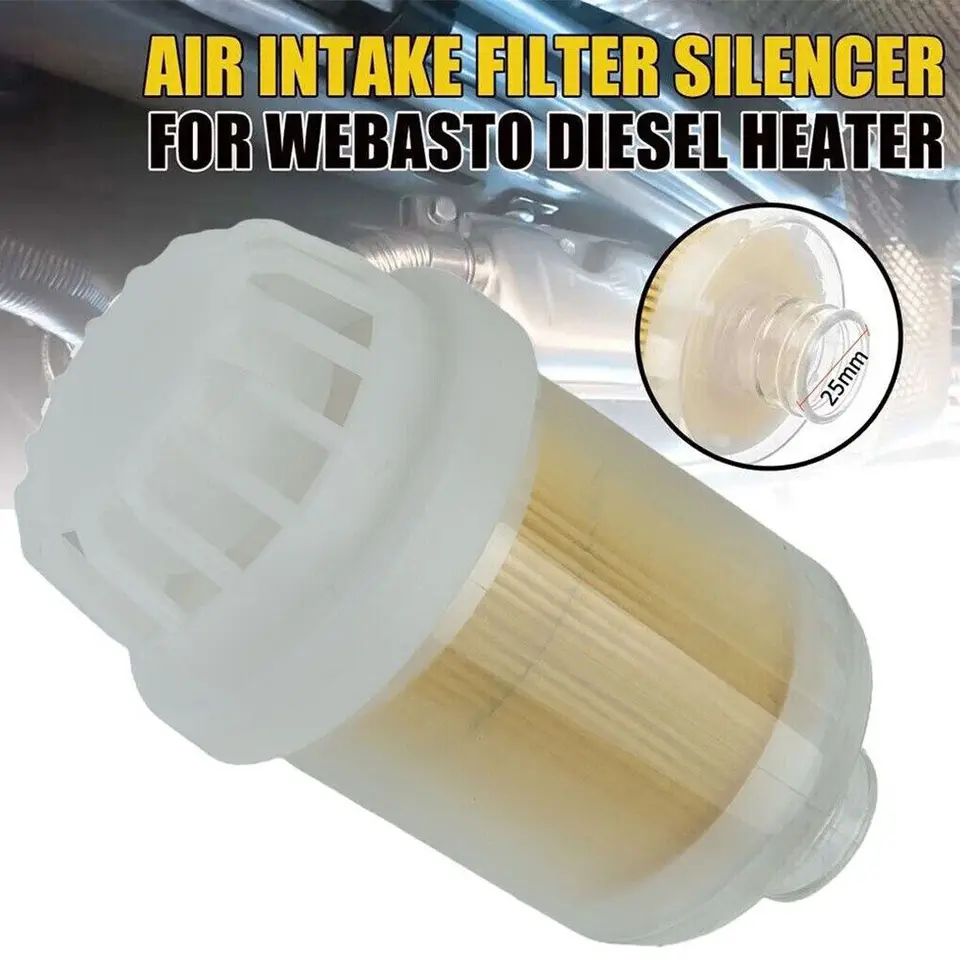 25mm Air Intake Filter Silencer For Dometic Eberspacher Webasto Diesel ...