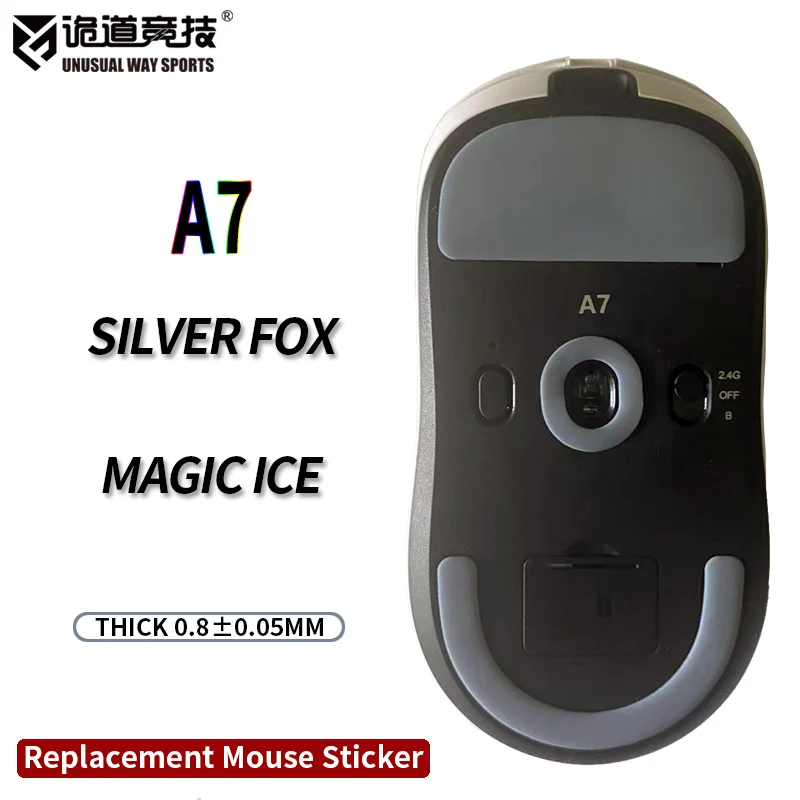 Unusual-Way-Sports-Mouse-Sticker-Feet-MCHOSE-A7-Cambered-Surface-PTFE-Anti-Collapse-Magic-Ice ...