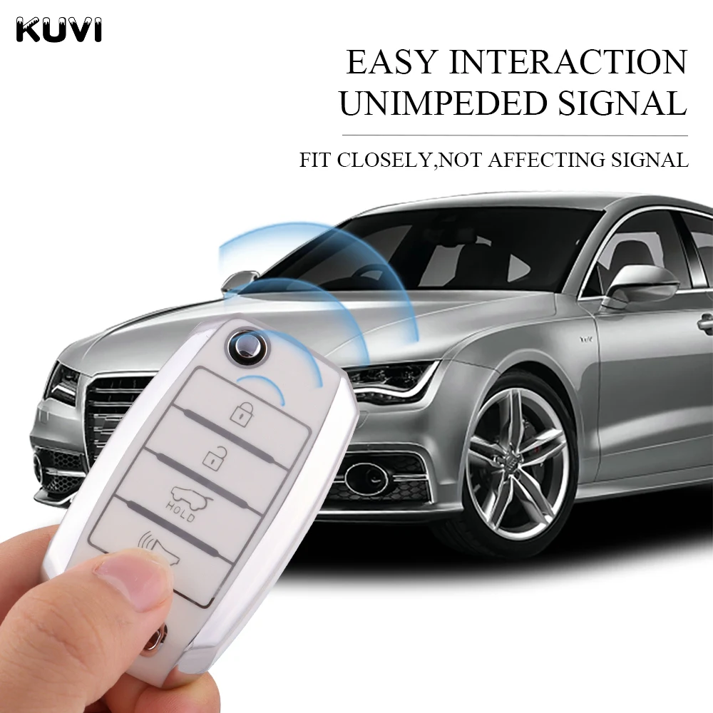 3 4 pulsanti TPU Car Flip Key Case Cover per KIA RIO 3 K2 K3 K4 K5 Sportege Picanto Optima Soul Ceed Sorento Forte Stinger Cerato AliExpress