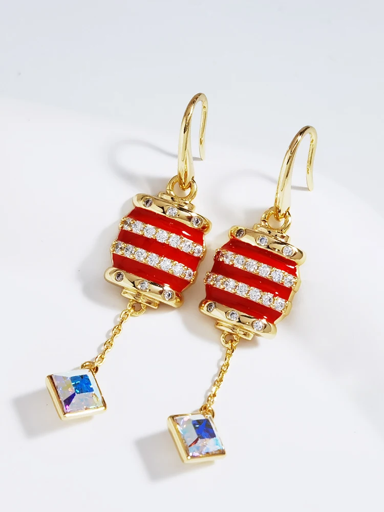 Trending-Dangling-Earrings-made-with-Crystals-from-Austria-for-Women ...