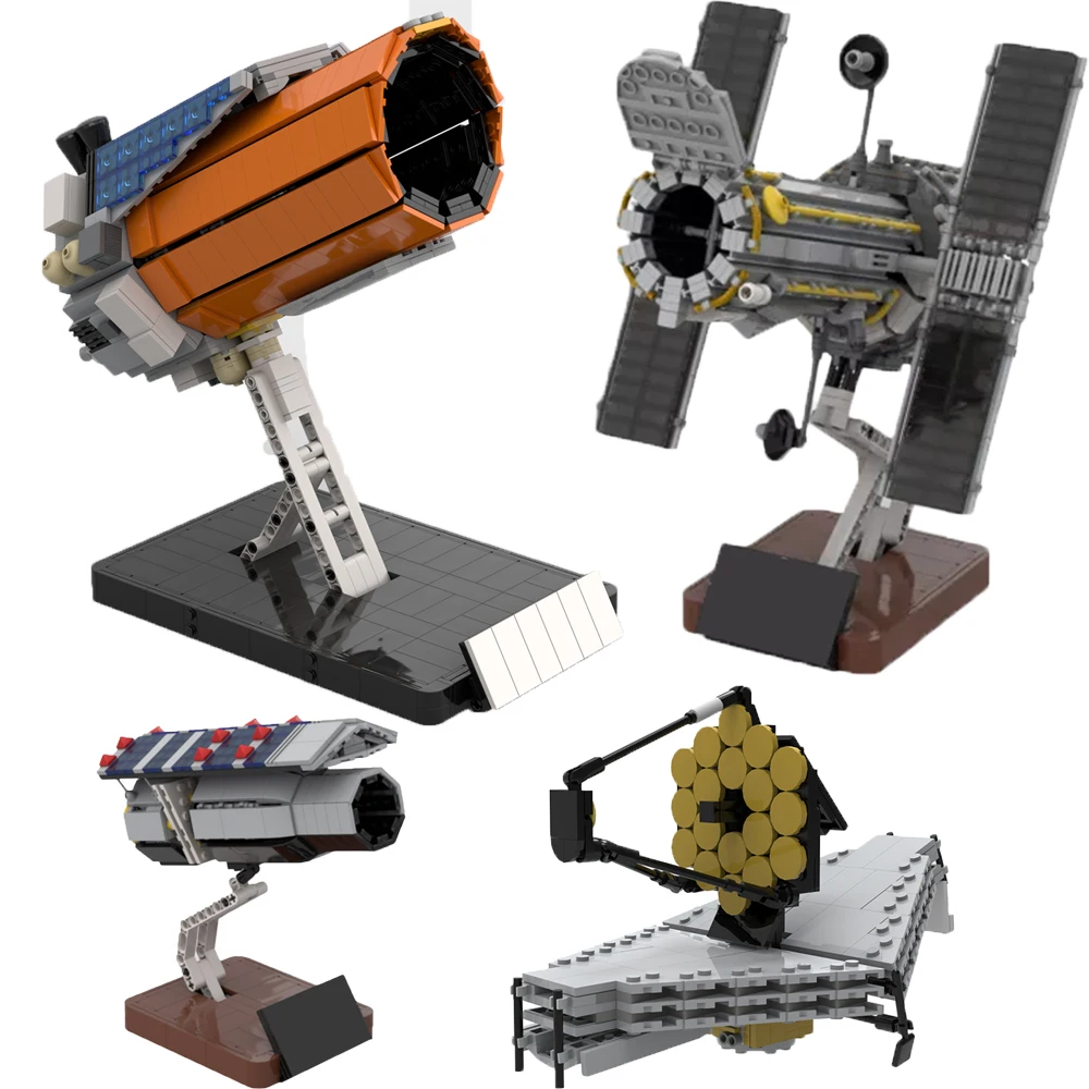 BuildMoc-Kepler-Space-Telescope-Building-Block-Model-Set-Hubble ...
