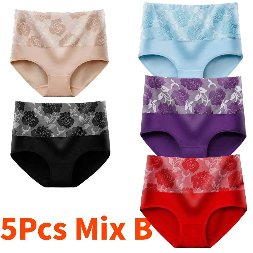 Bragas-de-algod-n-para-mujer-ropa-interior-femenina-de-talla-grande-L ...