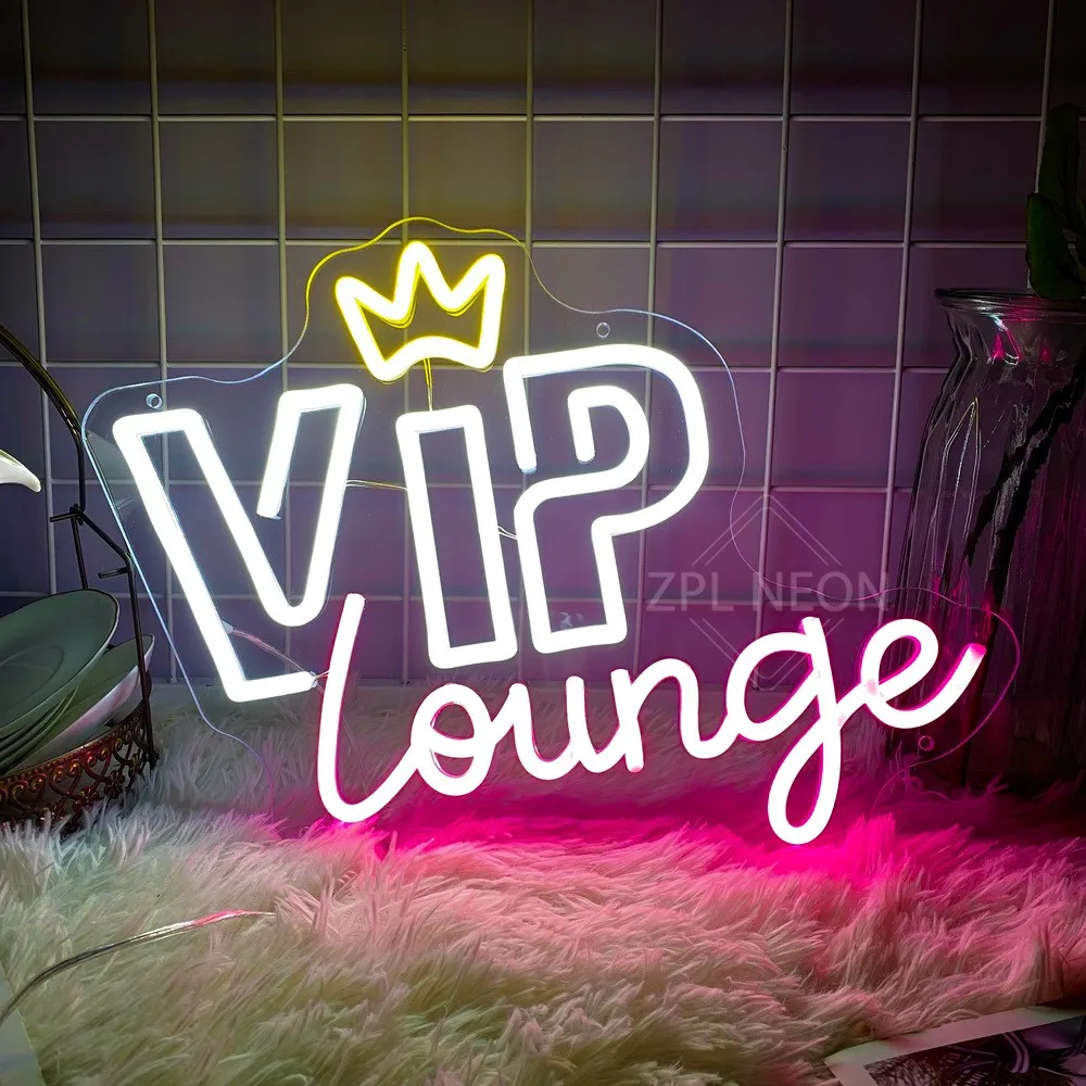 VIP-Lounge-Signs-Neon-Led-Lights-Bar-Cafe-Hotel-Vip-Room-Decor-Wall ...