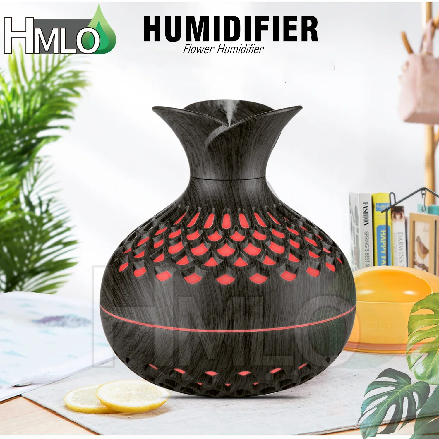 Ultrasonic-Electric-Air-Humidifier-Essential-Oil-Diffuser-Wood-Grain ...