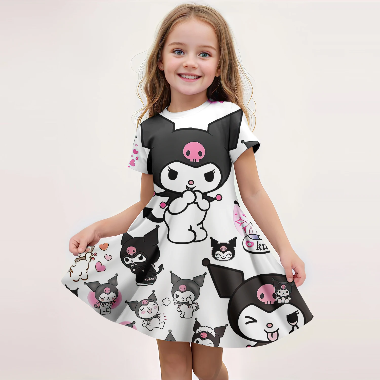 MINISO-Sanrio-Kuromi-2024-Summer-For-3-14-Years-Children-Kid-Girl ...