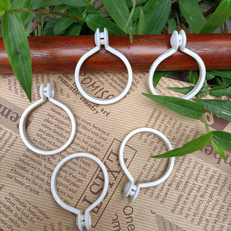 50PCS-lot-Plastic-Hanging-Open-Ring-Curtain-Buckle-Hook-Curtains ...
