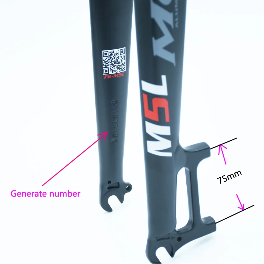 Вилка Mosso M5L M6 M6I M5 M5E M5EV M3 дорожная MTB вилка с v-тормозом ...