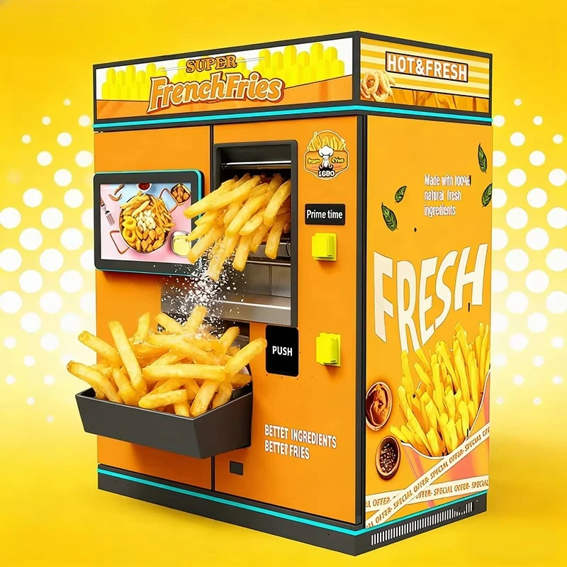 Customized Wholesale French Fry Vending Machine Factory Price Automatic ...