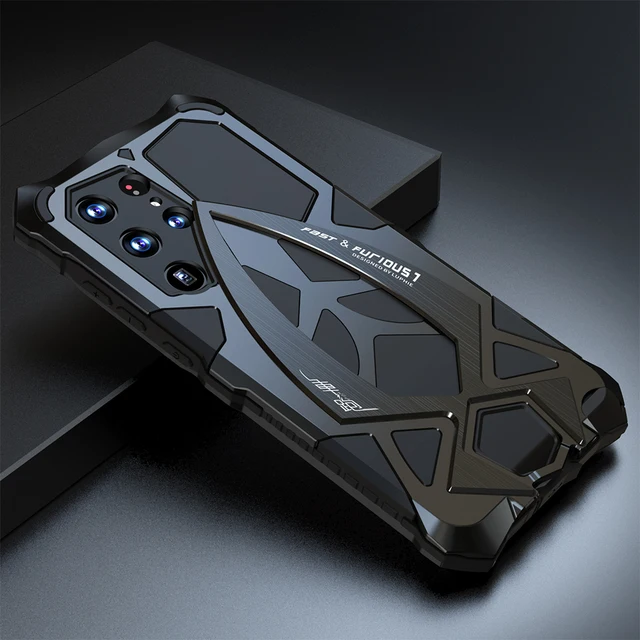 Original Luphie Metal Armor For Samsung Galaxy S23 Ultra Case Military ...