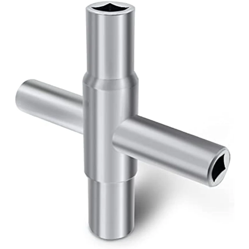 4-Way-Sillcock-Key-Heavy-Duty-Water-Key-Steel-Water-Utility-Key-for ...