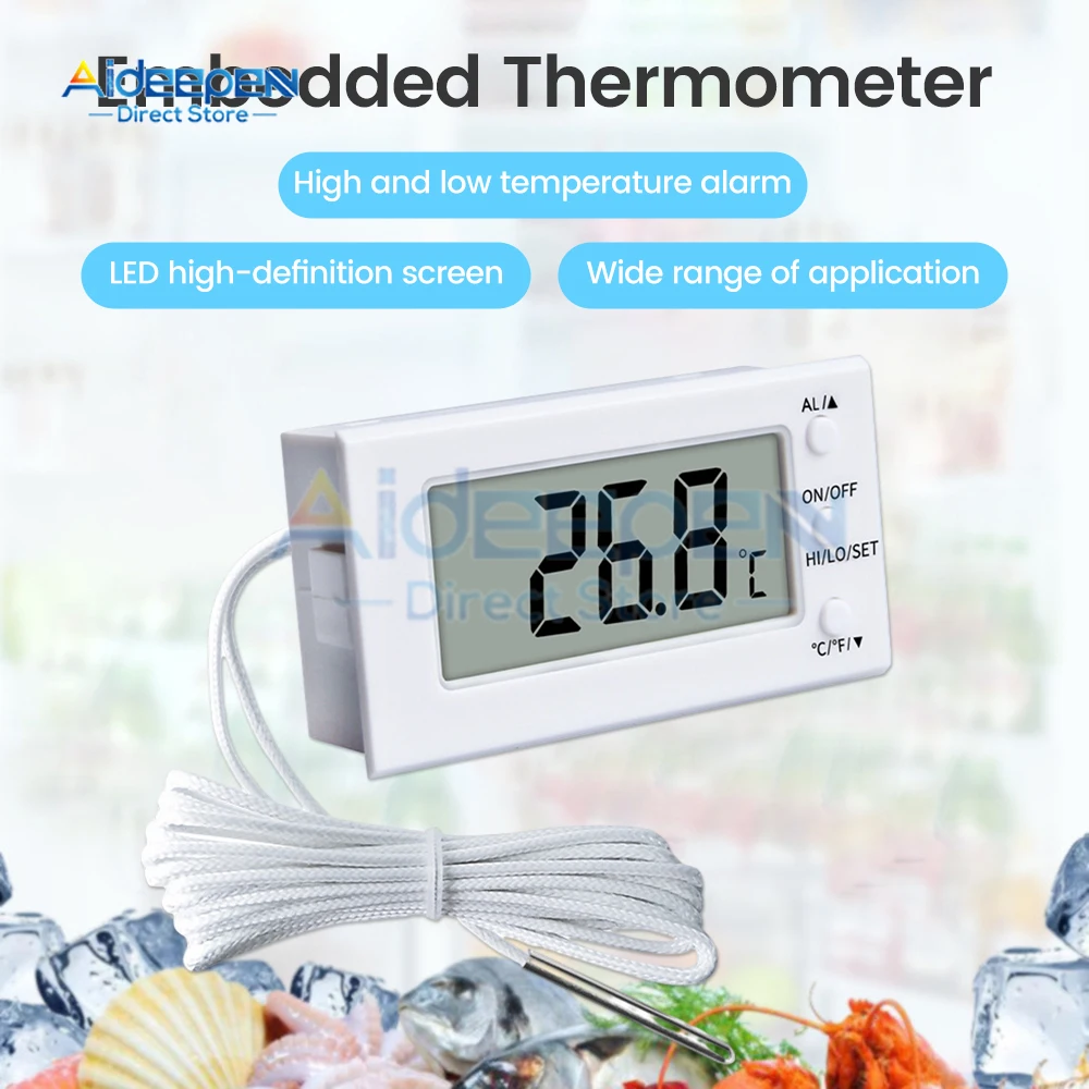 50-300-Embedded-Electronic-Digital-Thermometer-Oven-High-temperature ...