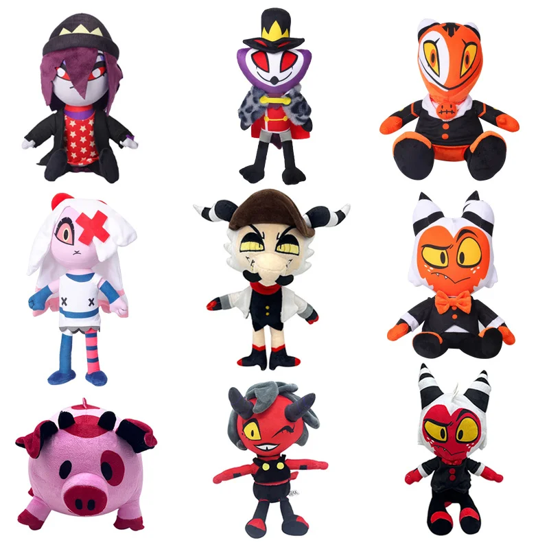 35cm Helluva Boss Plush Toy Asmodeus Loona Stolas Loo Loo Land Anime ...