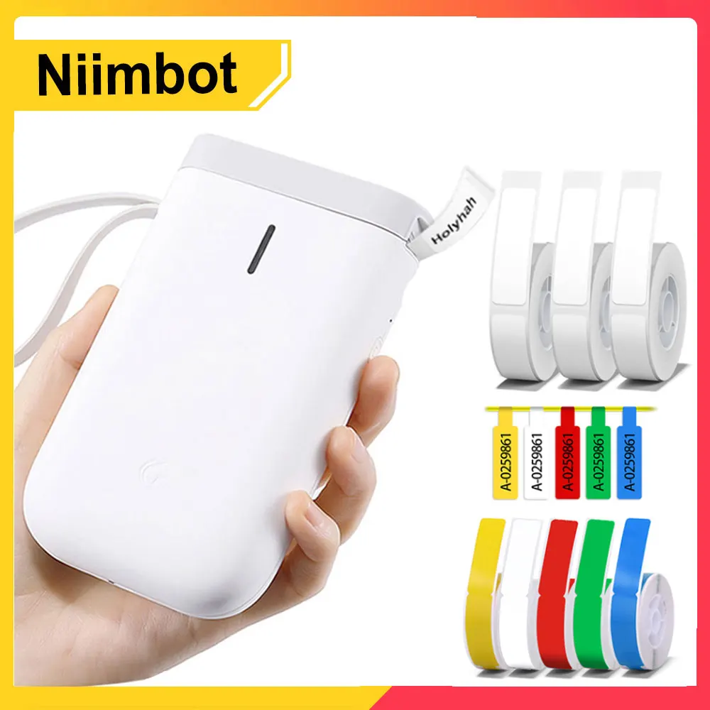Niimbot D11 Wireless Label Printer Portable Pocket Label Printer ...