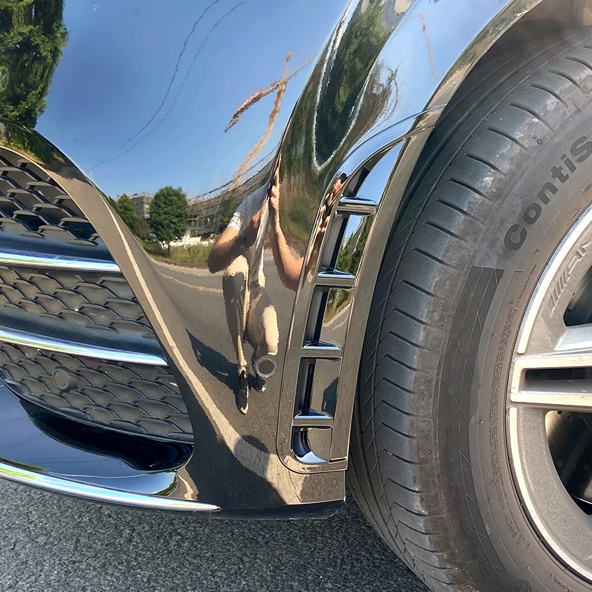 Car-Accessories-Front-Bumper-Side-Air-Outlet-Trim-Cover-For-Mercedes ...