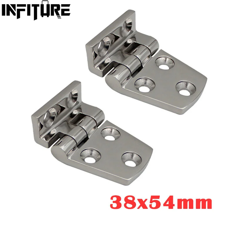 2pcs Marine 316 Stainless Steel Boat Door Hinge Hinge Short 38x54/38x66 ...