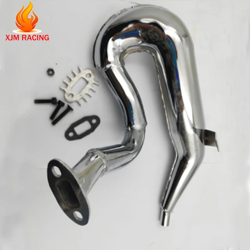 Exhaust Pipe For 1/5 Hpi Rovan Km Mcd Gtb Racing Baja 5b Ss Truck Rc ...