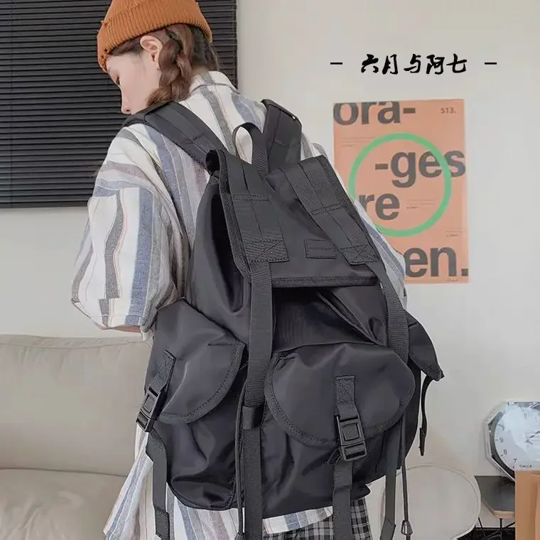 Backpack-Street-Style-Unisex-Casual-Nylon-High-Capacity-Backpack ...