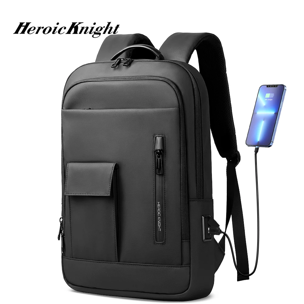 Heroic-Knight-Slim-Backpack-for-Men-Multifunction-Work-Backpack-for-15 ...