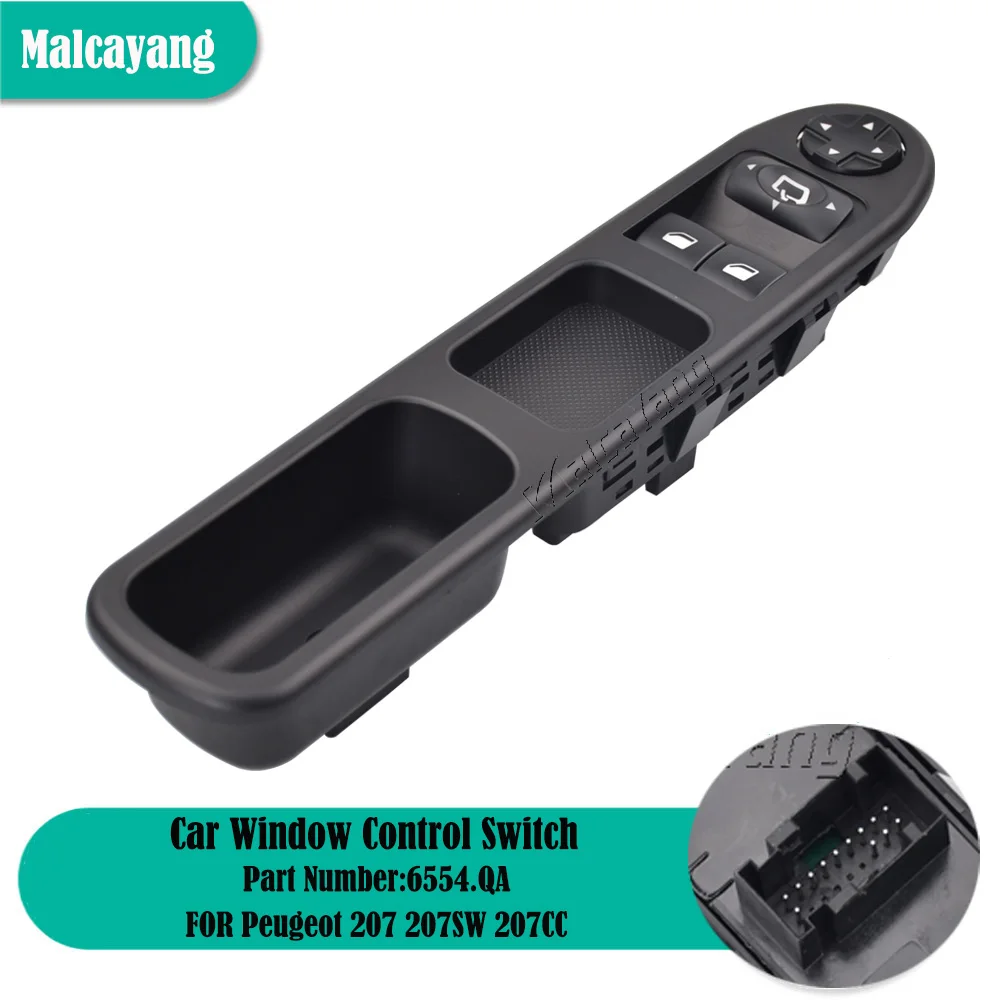 New-Master-Power-Window-Switch-Button-With-Folding-6554-QA-6554QA ...