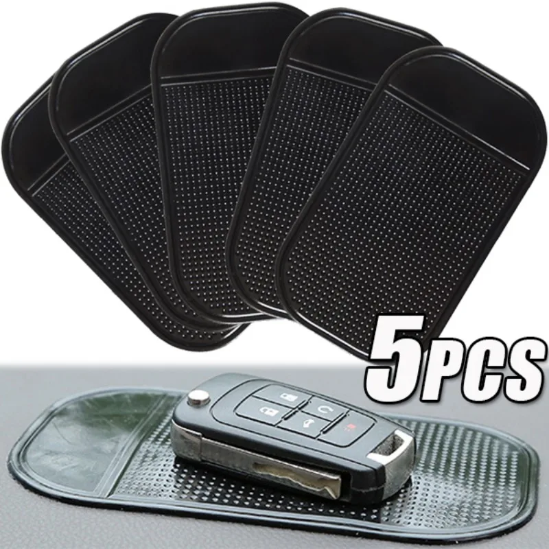 Car Non-Slip Mat Black Anti-Slip Slide-Proof Pad Dashboard Sticky Dash ...