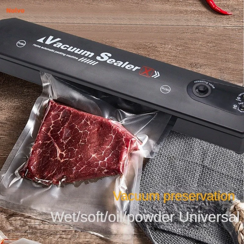90W Vacuum Sealer Machine Small Sealing Machine Food Vacuum Sealer Free ...