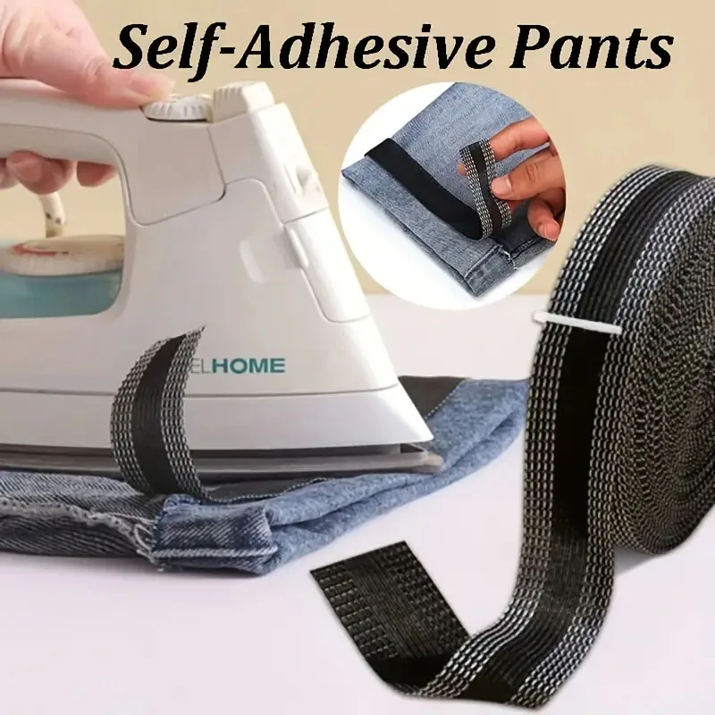 Pants-Edge-Shorten-Repair-Hemming-Cloth-Tape-Self-Adhesive-Pants-Paste-Iron-on-DIY-Sewing ...