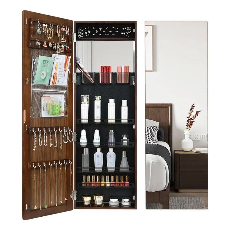 Solid-wood-dressing-table-dressing-mirror-full-body-mirror-wall-mounted ...